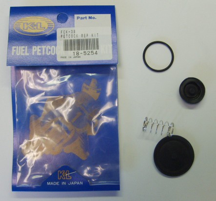 K&L Fuel Petcock Rebuild Kit - Parts Giant