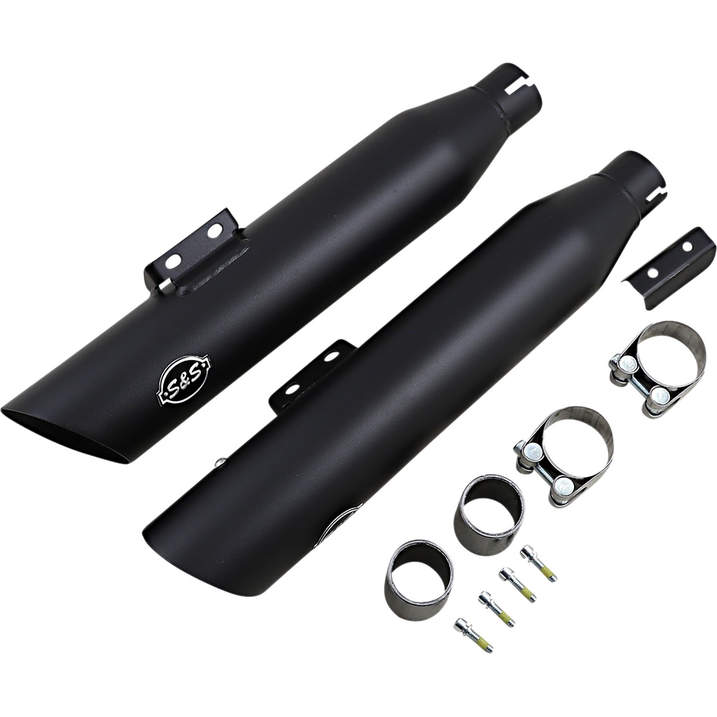 S&S Race Series Slash Cut Slip-On Exhaust - Parts Giant